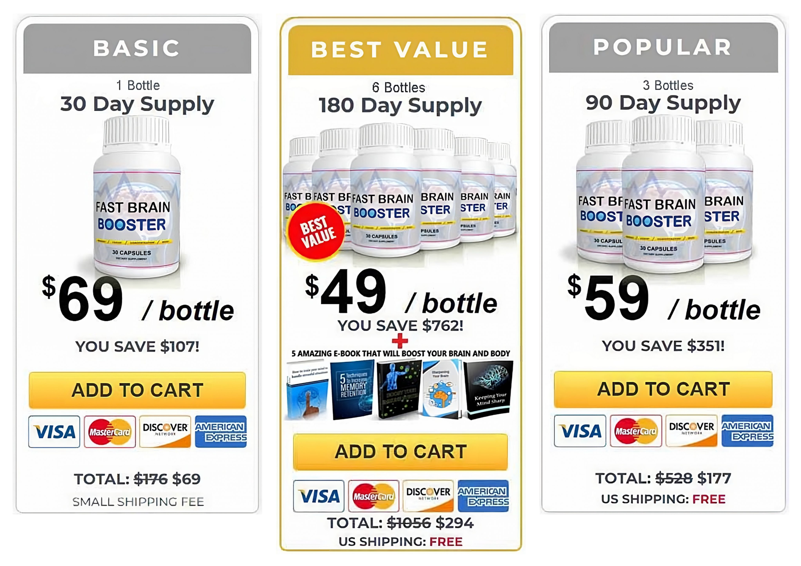 Fast Brain Booster® | Official Site | Boost Focus & Memory Naturally